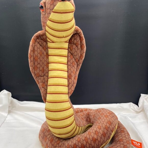 Wild Republic | Toys | Wild Republic Standing King Cobra Plush Snake ...